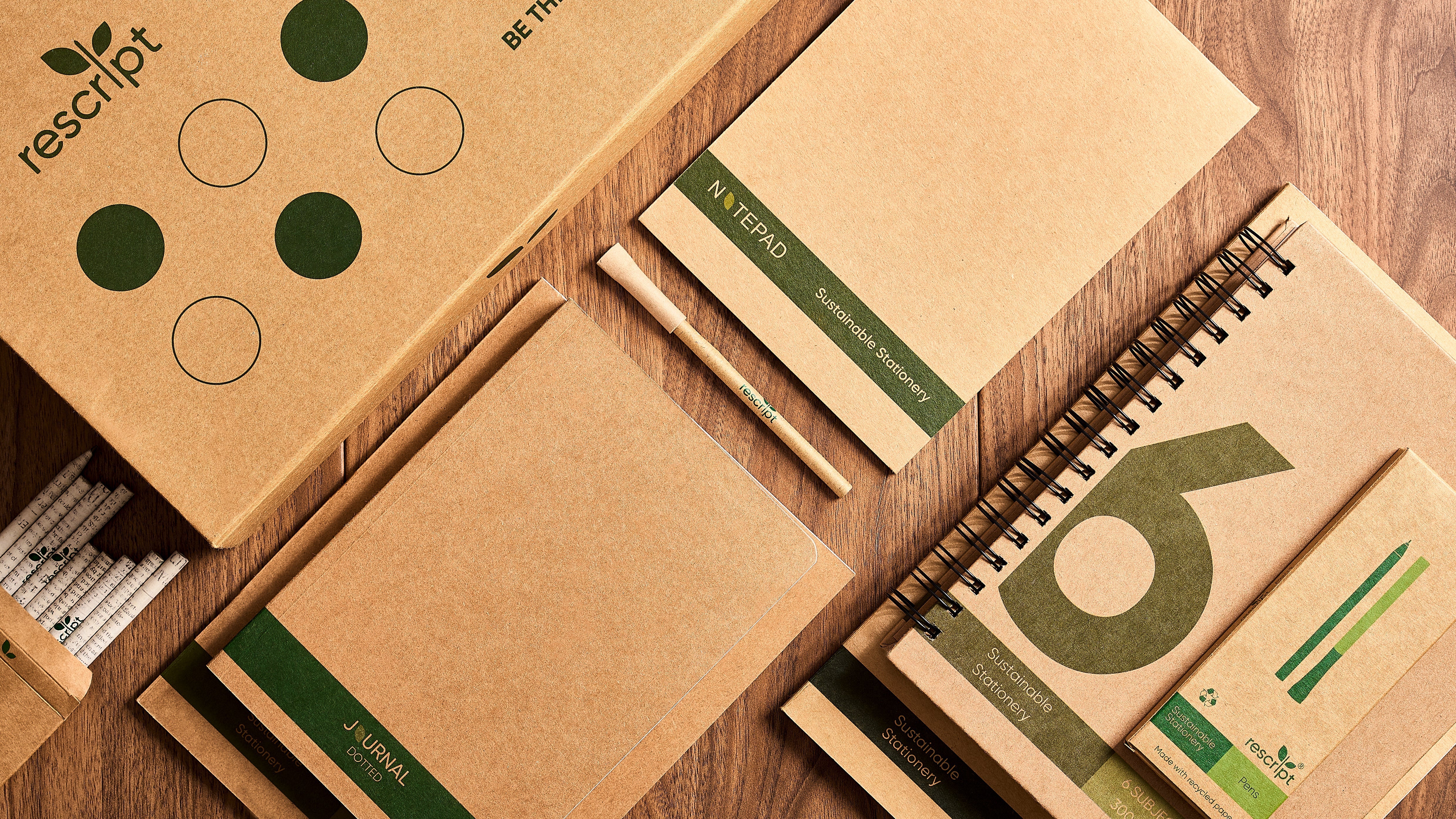 The Rescript Recycled Paper Journal | Rescript