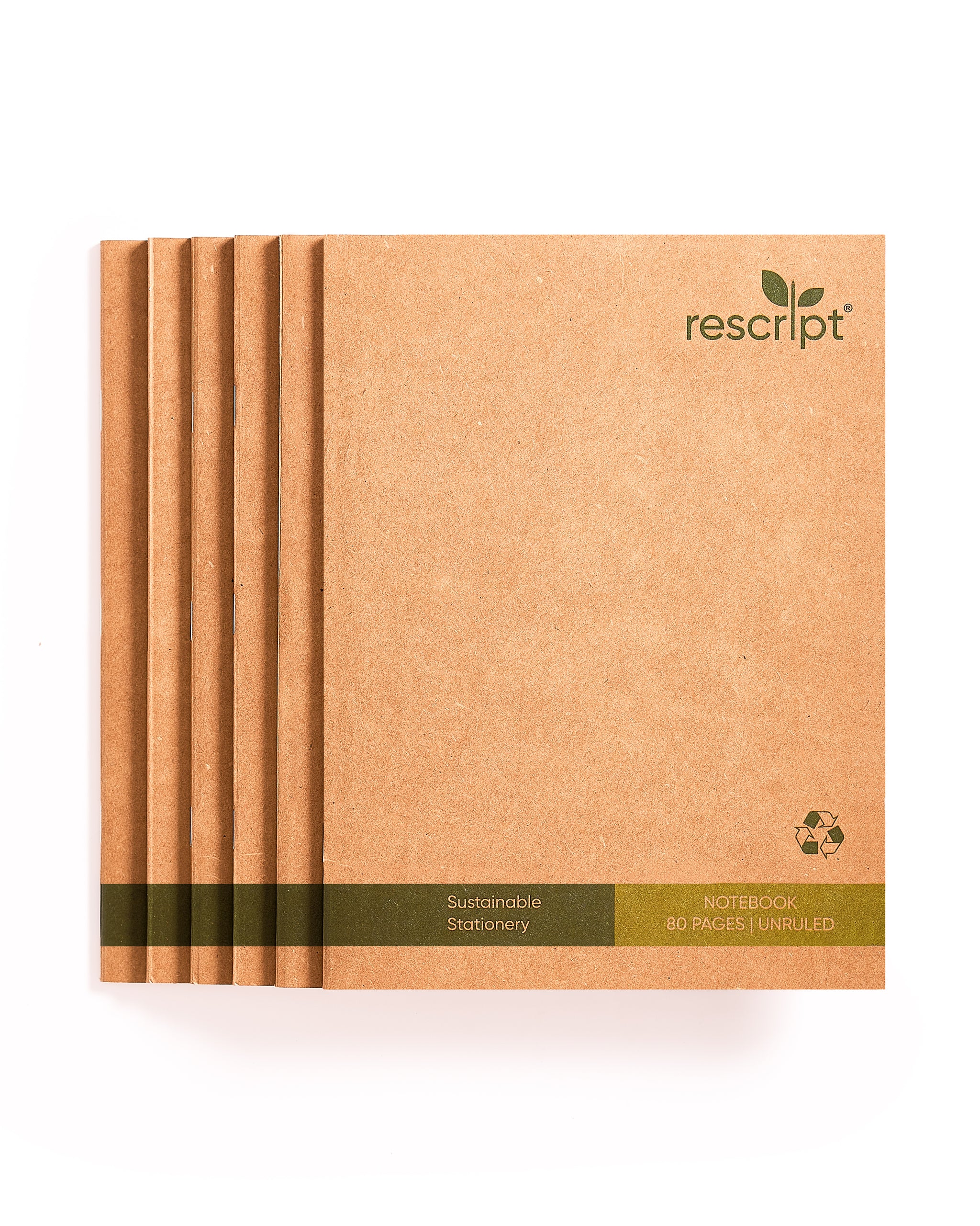 Eco-Friendly Notebooks – Pack of 6 – Rescript